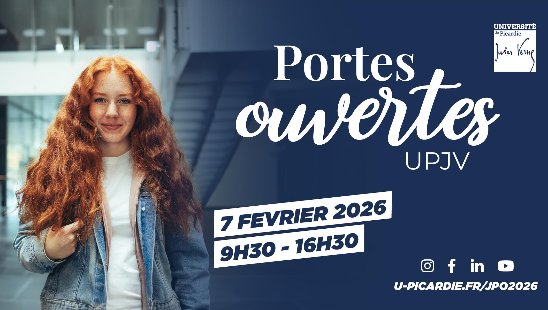 Journée Portes Ouvertes 2026 | UPJV